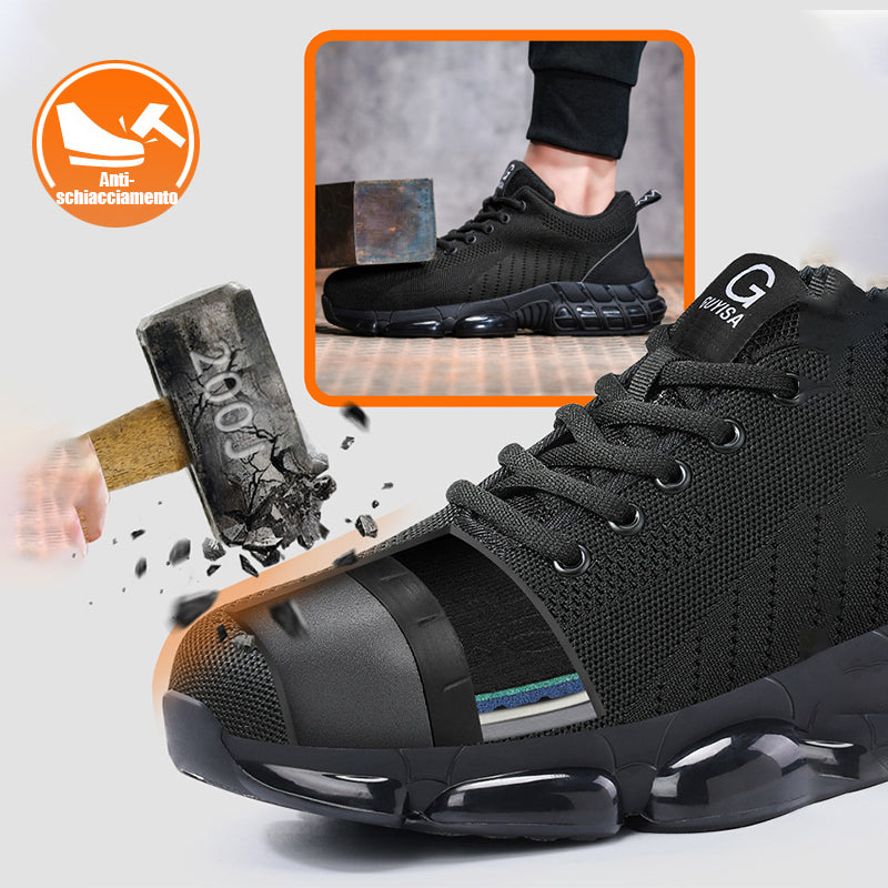 Scarpe di sicurezza anti-schiacciamento e anti-perforazione – Risoluce