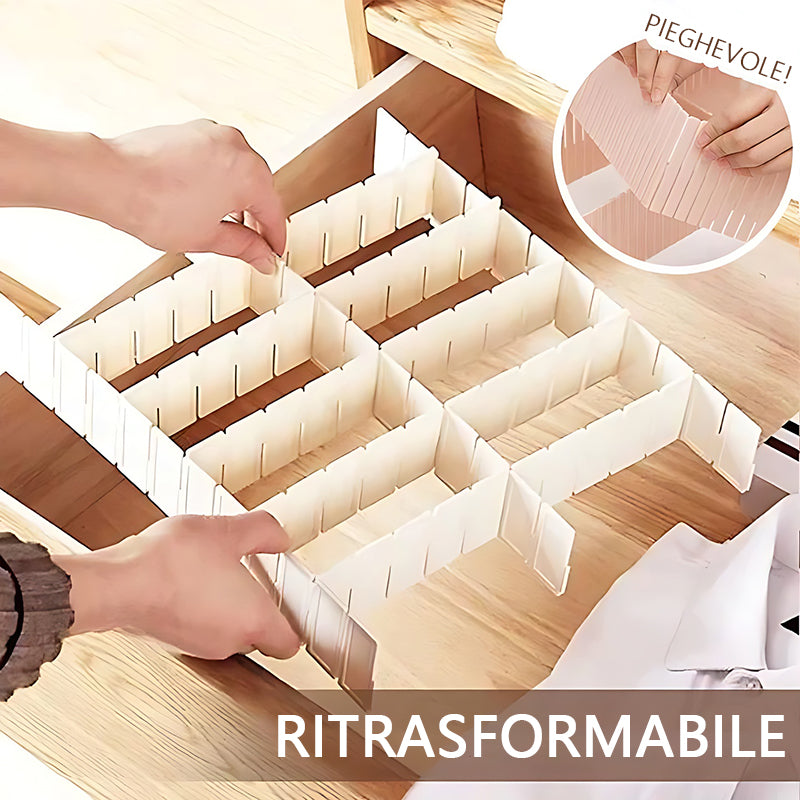 Organizer per cassetti regolabile – Risoluce
