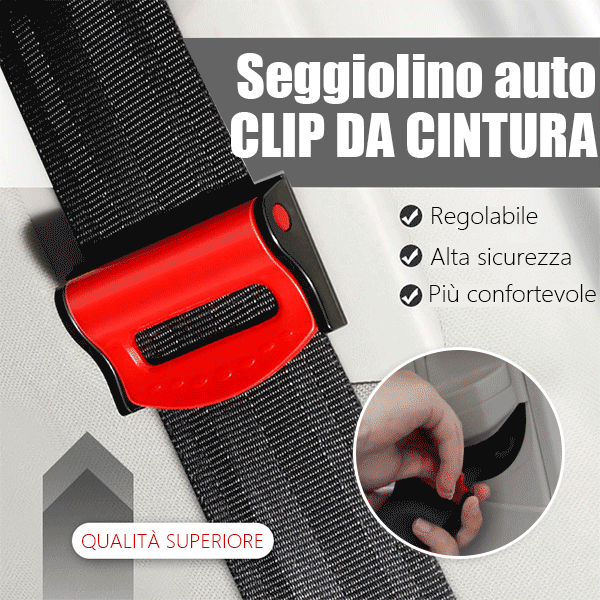 Clip per cintura di sicurezza per auto – Risoluce
